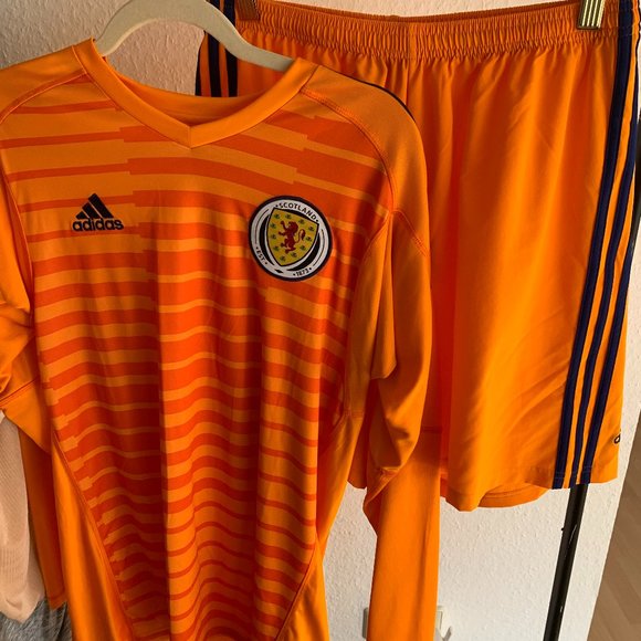 adidas | Shirts | Adidas Mens Scotland National Goalkeeper Set | Poshmark